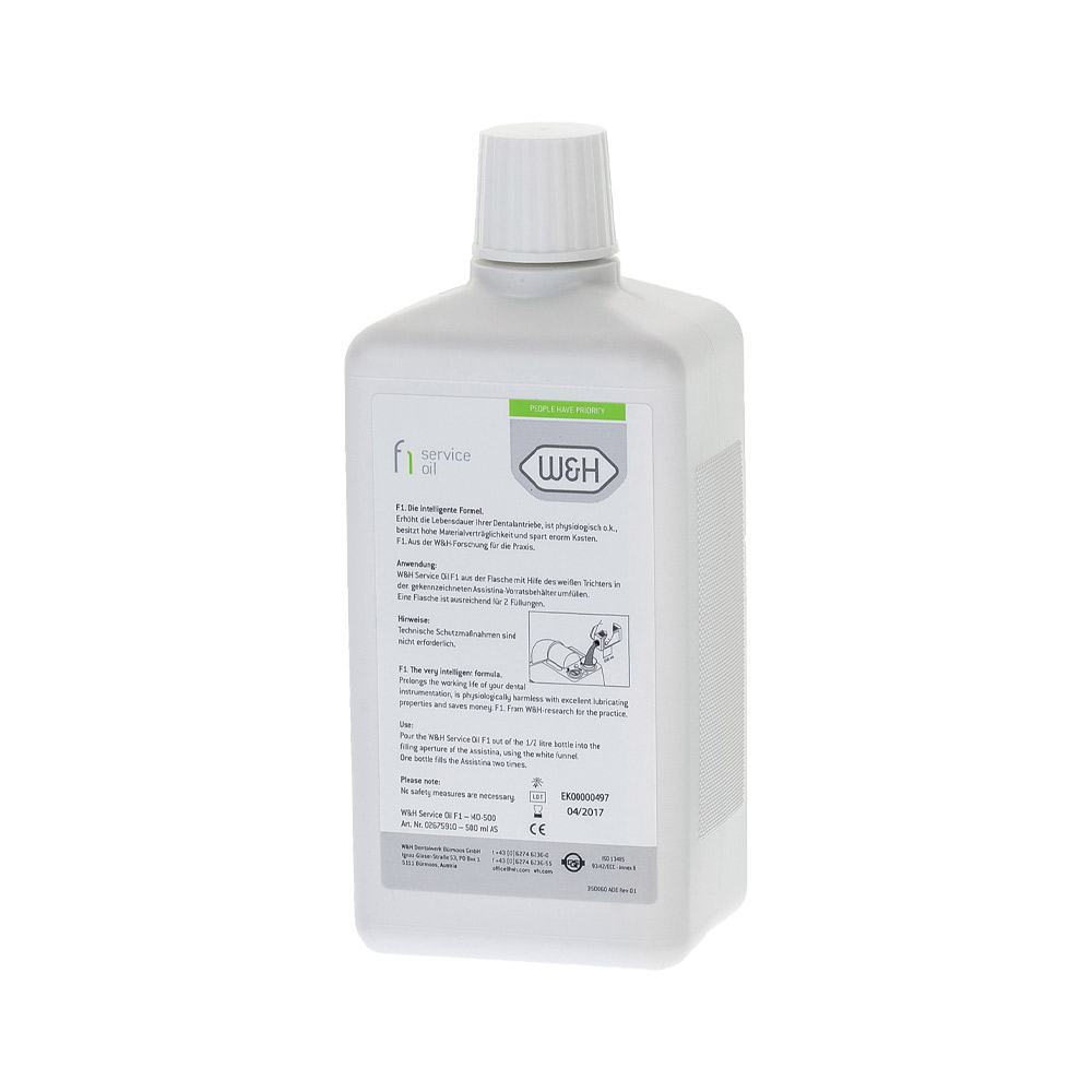 Olej servisní MD 500 F1 Assistina - Dentamed