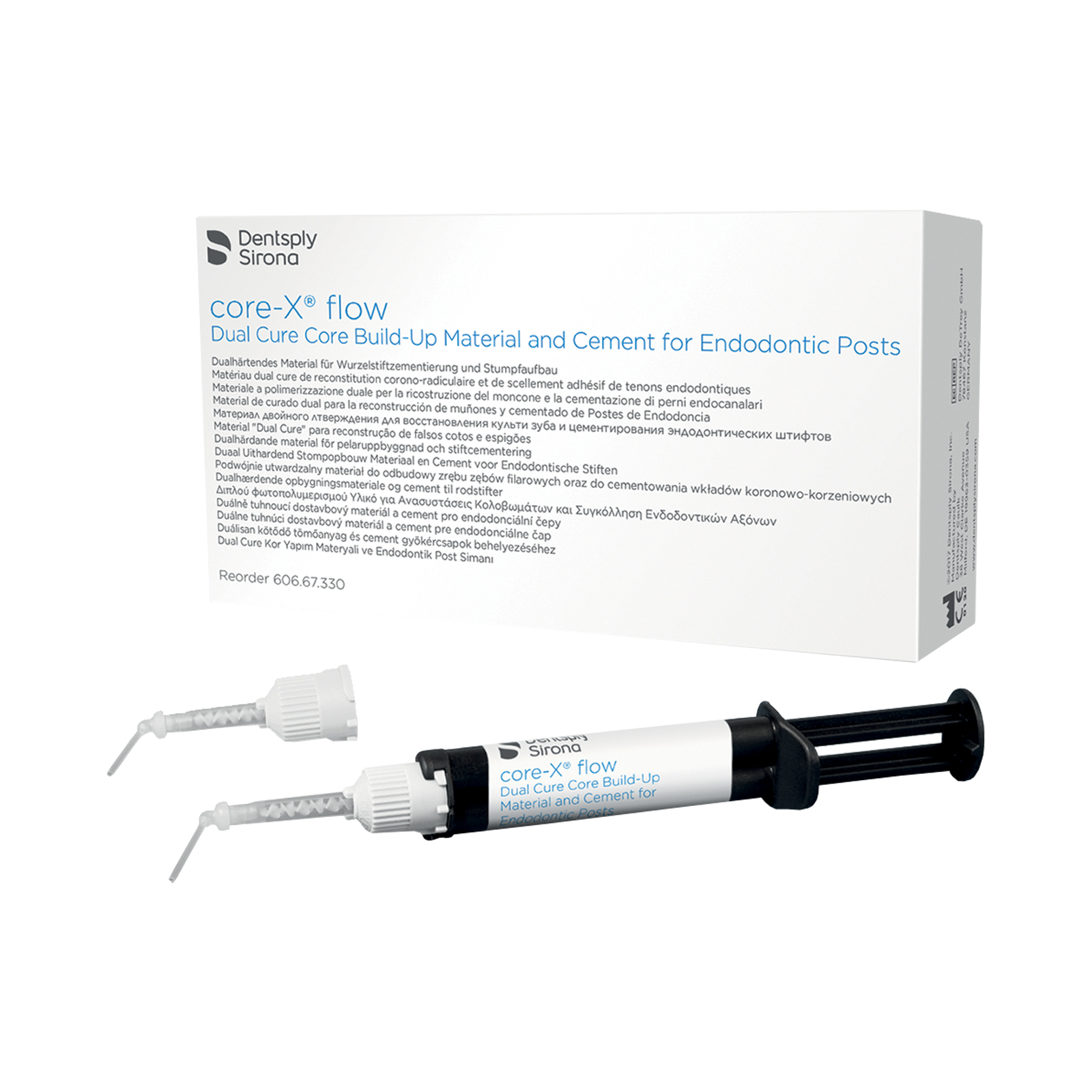 Core.X Flow refill (4x4,75g stříkačka+20xmíchací kanyly) - Dentamed