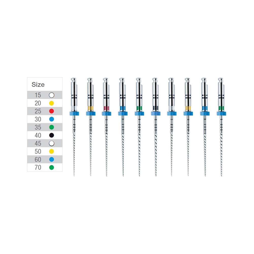 FlexMaster Taper kónický 02, 21mm/020 6ks - Dentamed