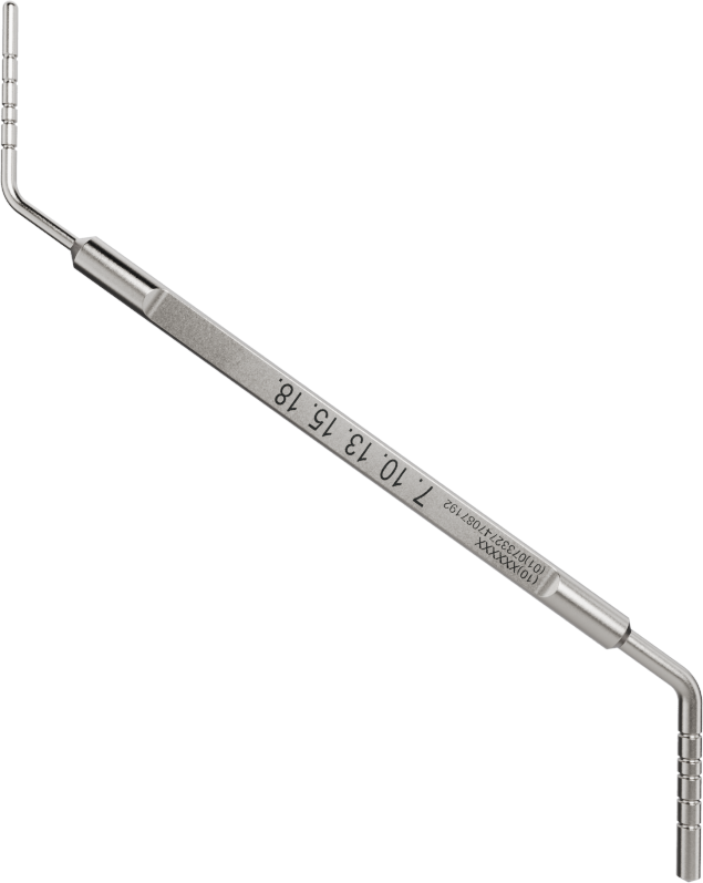 Depth Probe 7-18mm Z-shaped - Dentamed