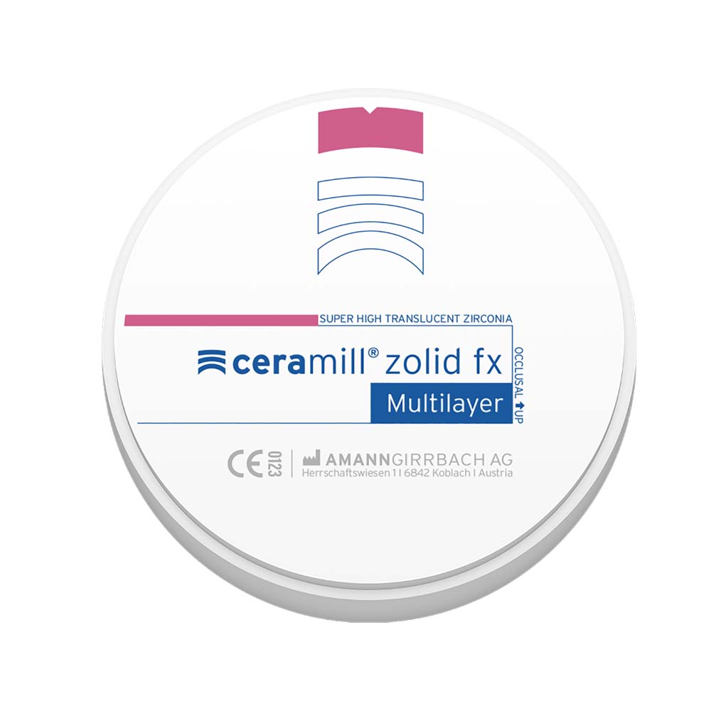 Ceramill Zolid fx ML 0/B1 98x20 N - Dentamed