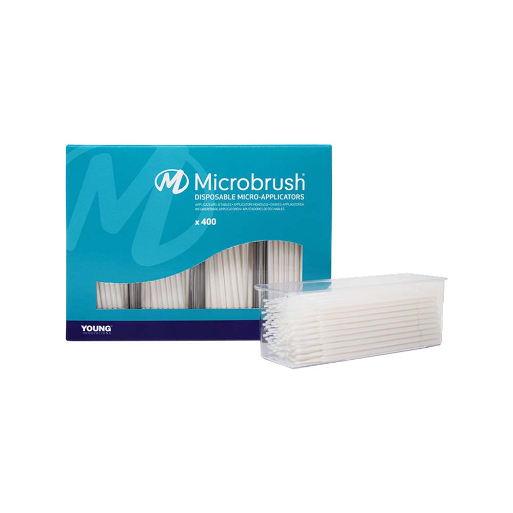 Microbrush Plus Super Fine Refill 4x100ks - Dentamed
