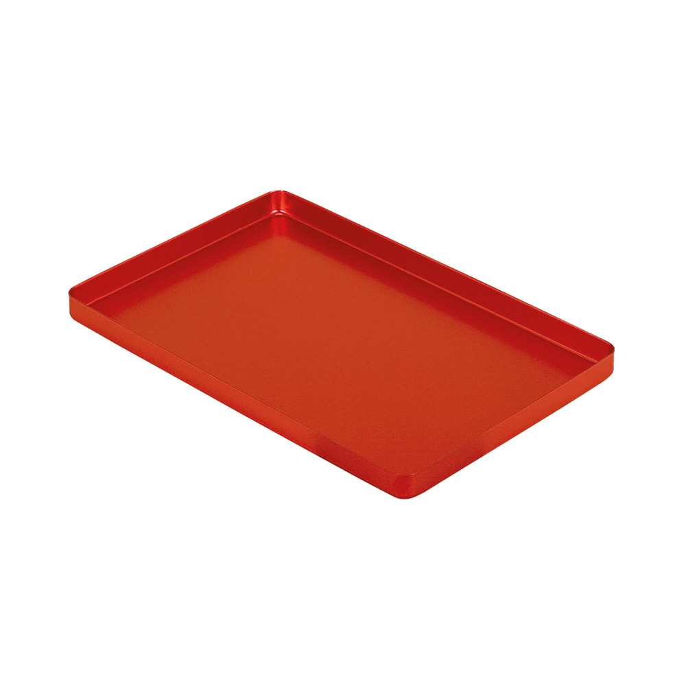 Hliníkový tác Tray Standard červený - Dentamed
