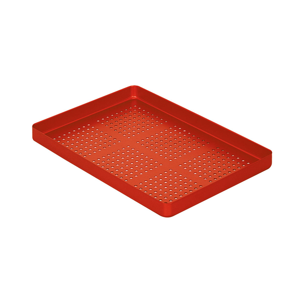 Tray Standard červený perf. - Dentamed