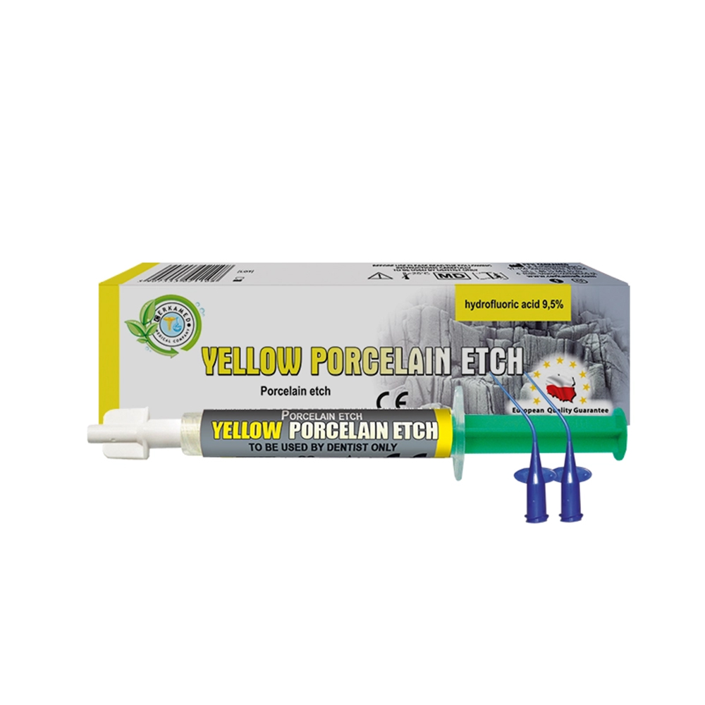 Yellow Porcelain Etch 2ml - Dentamed
