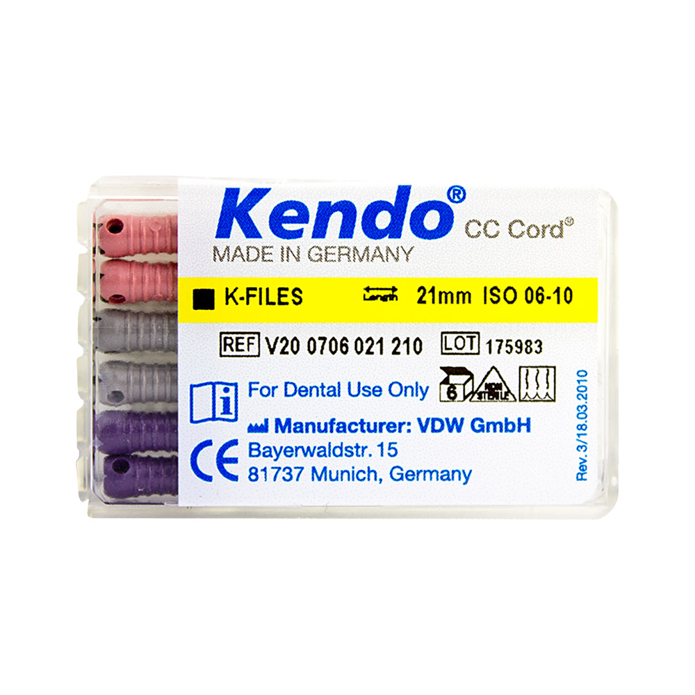 VDW Kendo K File ISO 06 31mm Dentamed vdw-kendo-k-file-iso-06-31mm-dentamed