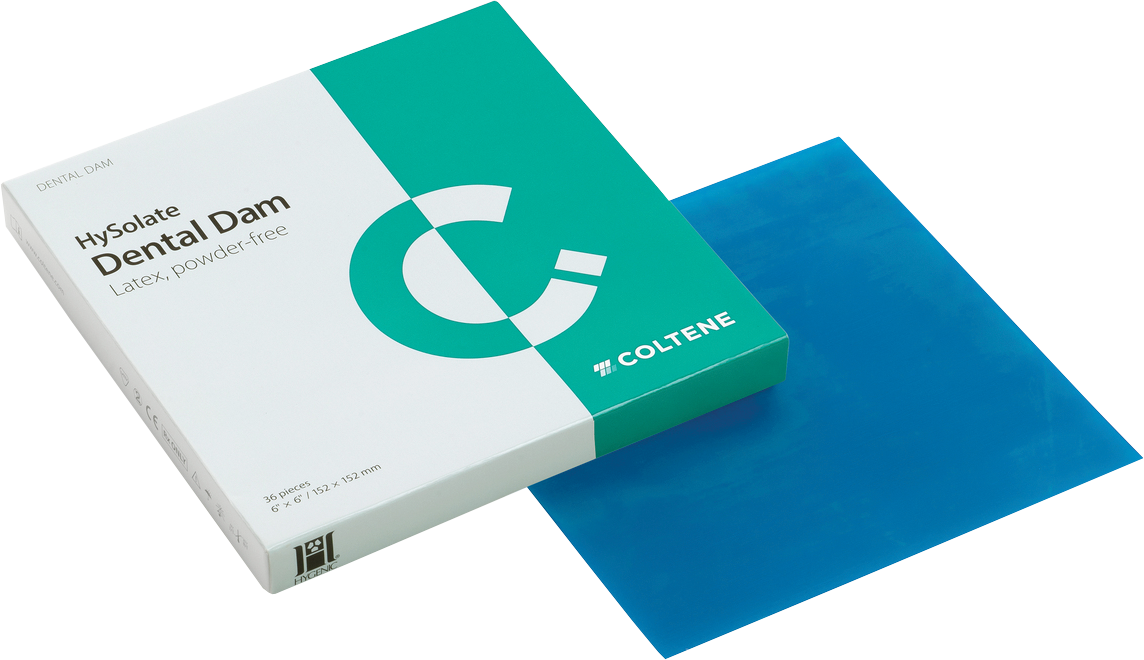 HySolate Dental Dam modré latex - Dentamed