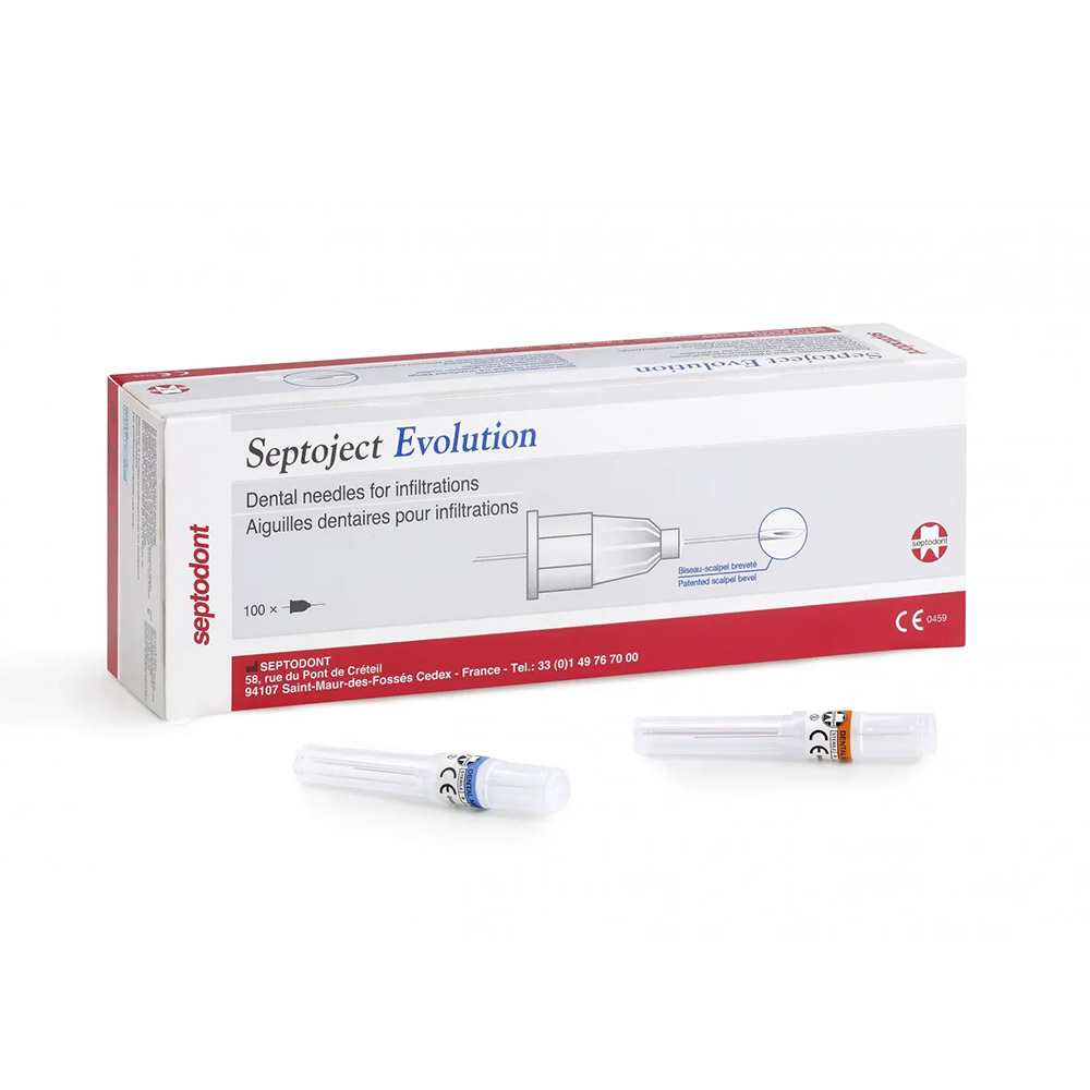 Jehly Septoject Evolution 27G 0,3x16 mm 100ks - Dentamed